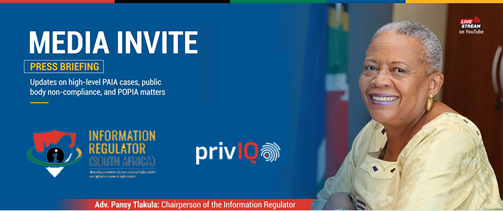 Information Regulator – SA Media Briefing